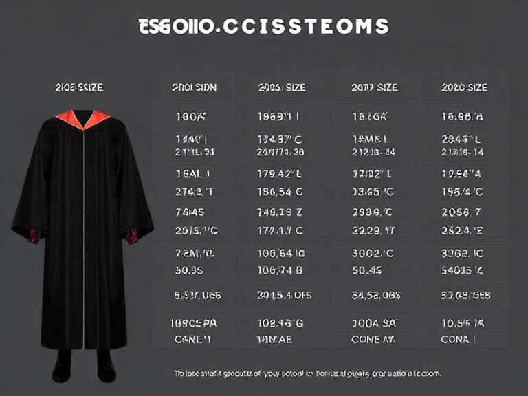 Graduation Gown Size Chart 2025 – Complete Guide