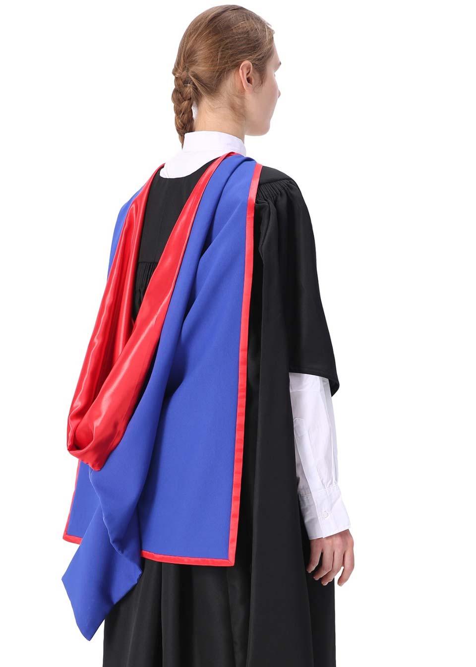 Custom UK British Style Graduation Academic Hood